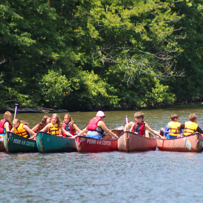 Canoeing - Communications Focus - Summer Camp North Carolina ...